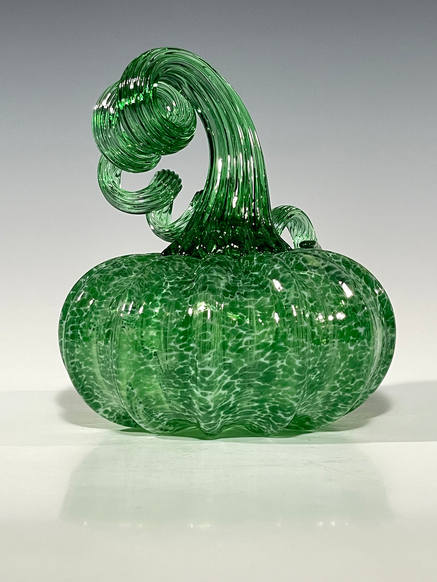 Jade Knight Pumpkin – John Gibbons Glass