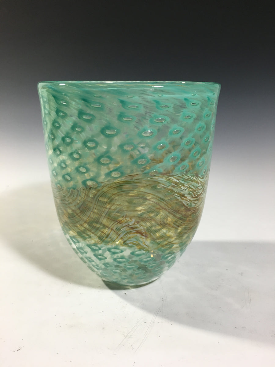 Jade Vase | by Glass Artist John Gibbons – John Gibbons Glass